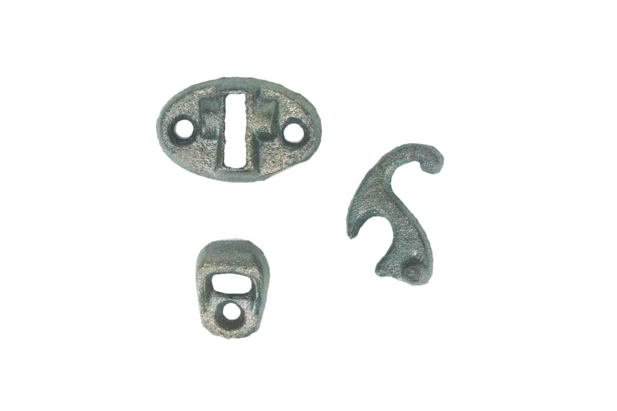 Shutter Fasteners (Pair) with Shutter Keepers, Hatches, Latches