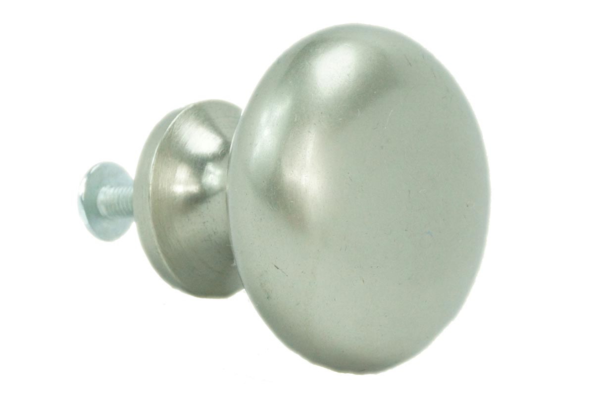 38mm Round Knob, Satin Finish: Larson Shutter Company