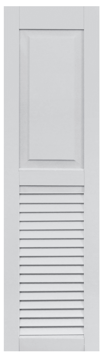 Premium Fiberglass Composite Combination Shutter (2 pack): Larson Shutter Company