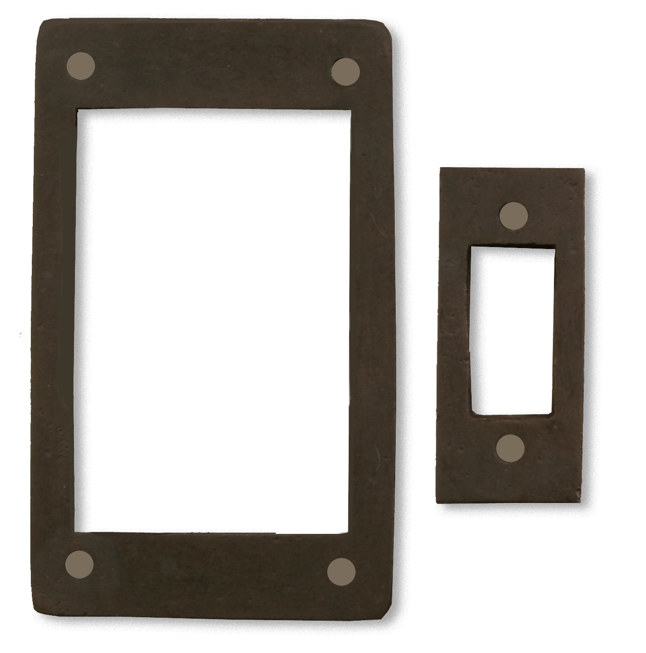 3/8 Bronze Spacer Plate l Larson Shutter Co