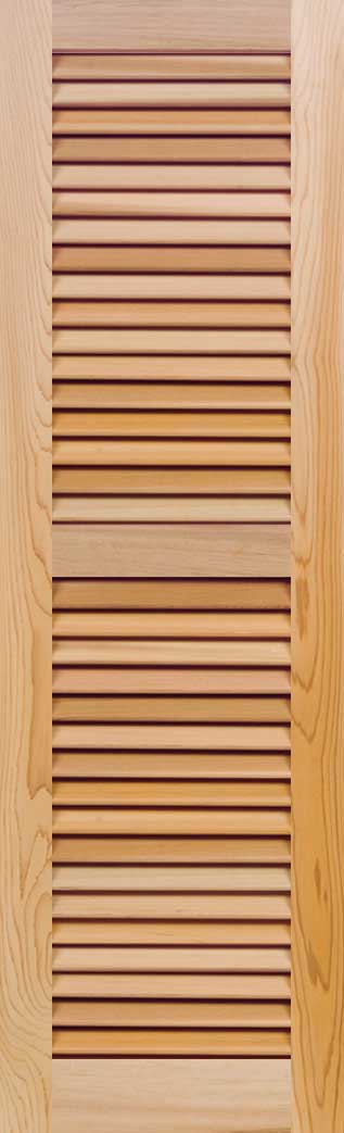 DesignLine Flush Stile & Rail Louver Exterior Shutters | Larson Shutter