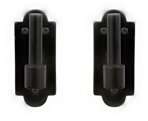 Heavy Duty Suffolk Galvanized Pintle Hinges with Rounded Plate