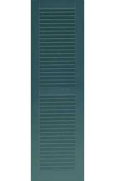 14" Rockbridge Faux Louver, Extira Composite Exterior Shutters (2 pack): Larson Shutter Company